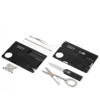 SwissCard Lite mit Licht und Lupe Victorinox