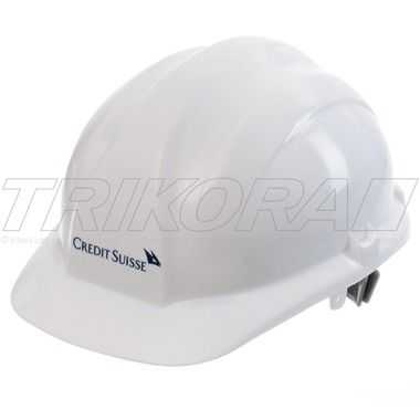 Schutz-, Arbeits- und Bauhelm mit Aufdruck